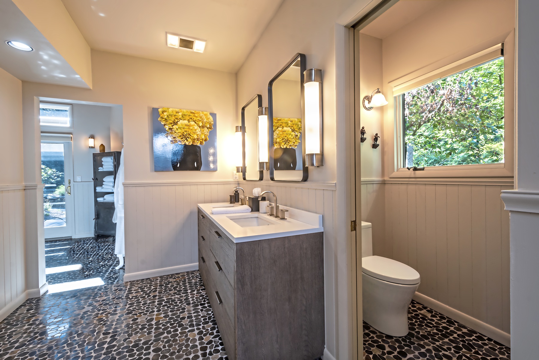 Home fishing: Maggie Hardy Magerko has created a restful retreat on a ...