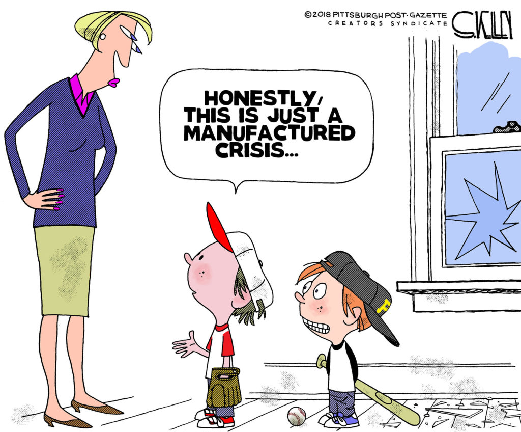 Manufactured crisis – Steve Kelley | Pittsburgh Post-Gazette Editorial ...