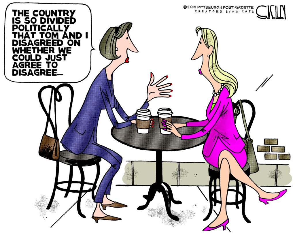 political polarization – Steve Kelley | Pittsburgh Post-Gazette ...