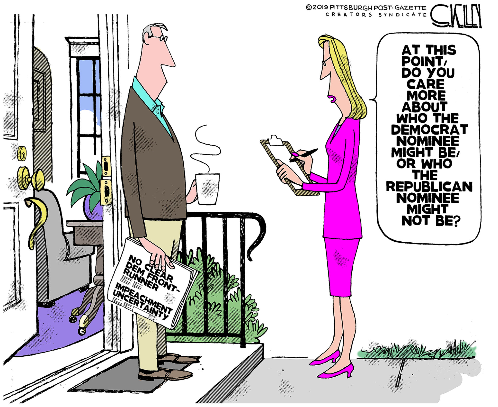 Election uncertainty – Steve Kelley | Pittsburgh Post-Gazette Editorial ...