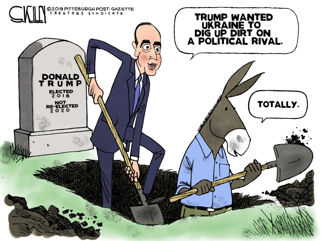 Adam Schiff – Steve Kelley | Pittsburgh Post-Gazette Editorial Cartoonist