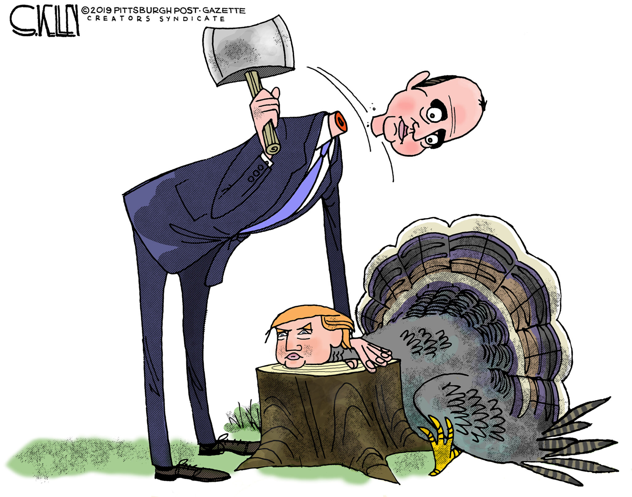 Carving the turkey – Steve Kelley | Pittsburgh Post-Gazette Editorial ...