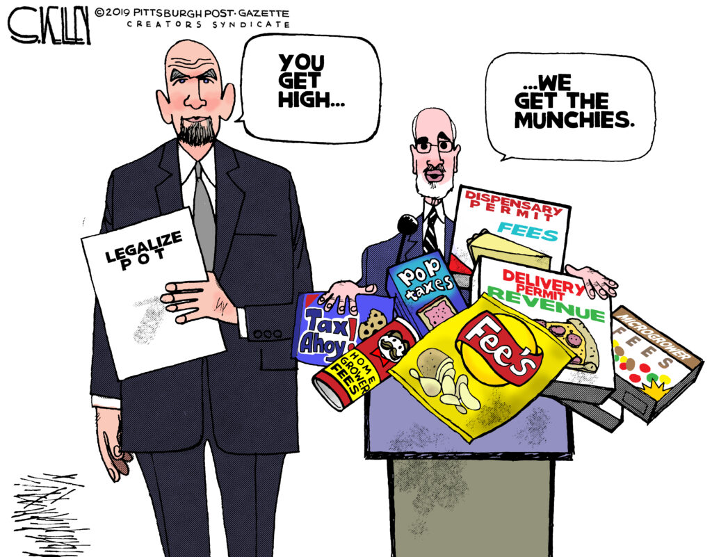 The munchies – Steve Kelley | Pittsburgh Post-Gazette Editorial Cartoonist