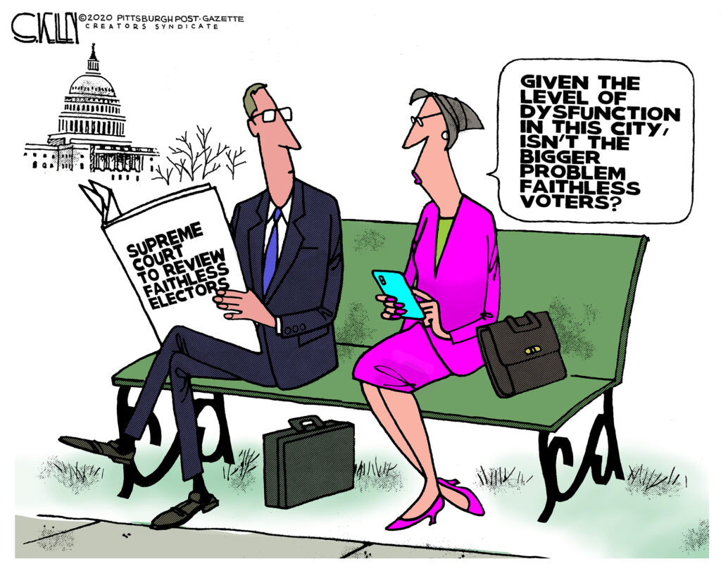 Faithless electors vs. faithless voters – Steve Kelley | Pittsburgh ...