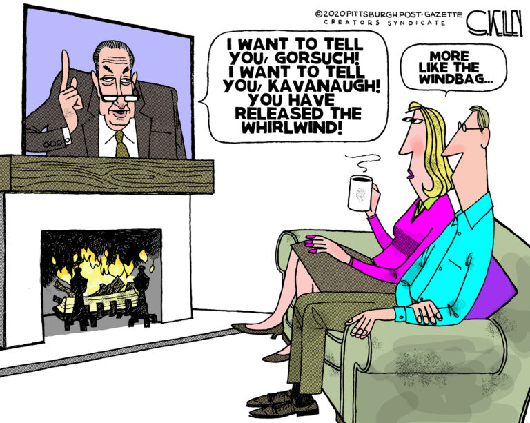 Chuck Schumer – Steve Kelley | Pittsburgh Post-Gazette Editorial Cartoonist