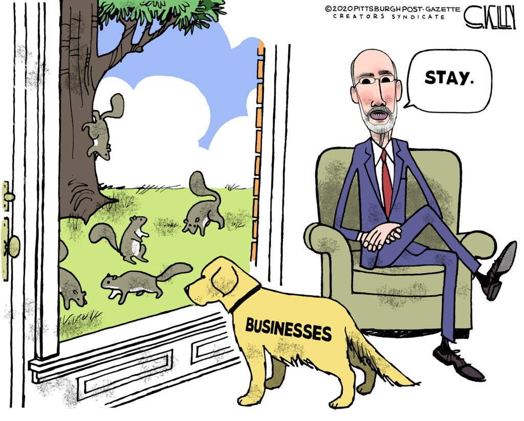 Obey – Steve Kelley | Pittsburgh Post-Gazette Editorial Cartoonist