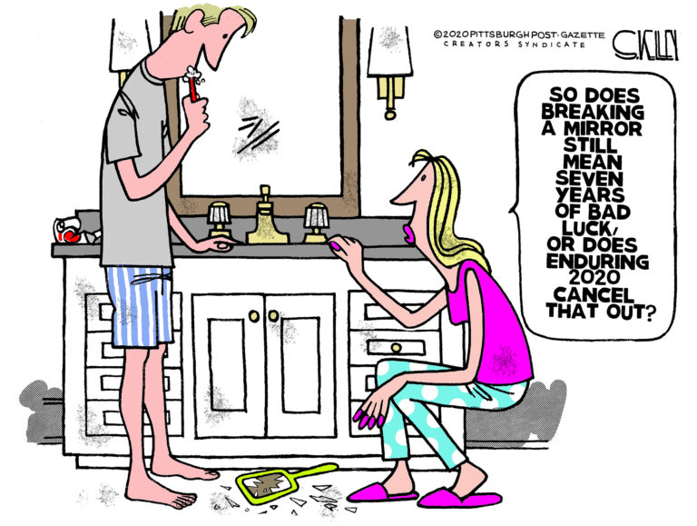Bad luck – Steve Kelley | Pittsburgh Post-Gazette Editorial Cartoonist