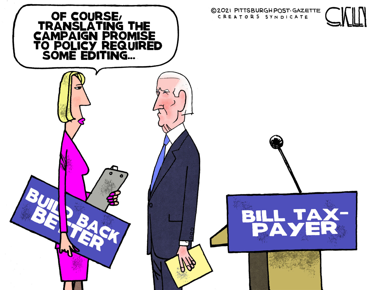 Campaign promise – Steve Kelley | Pittsburgh Post-Gazette Editorial ...